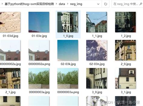 基于python的hogsvmnms机器学习实现目标检测机器学习怎么跑目标检测 Csdn博客