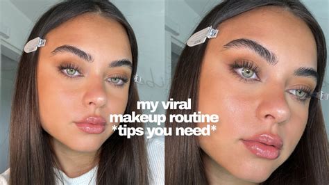 My Viral Clean Girl Makeup Tutorial Hacks U Need To Know Youtube