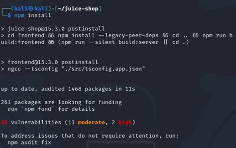 How To Install Owasp Juice Shop On Kali Linux Geeksforgeeks