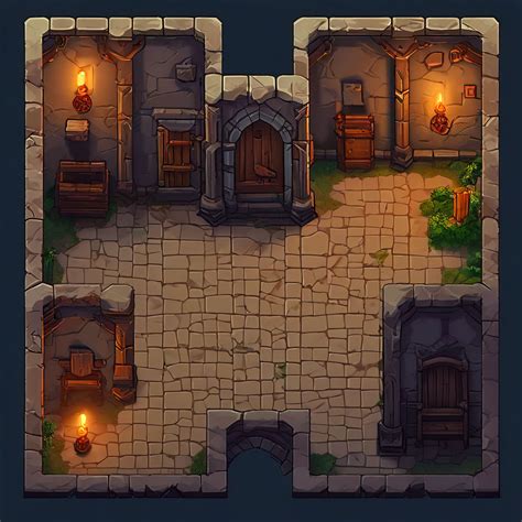 Create A Tile Set For A D Platformer Game Set In An Ancient By Antoni Matuszczak Playground