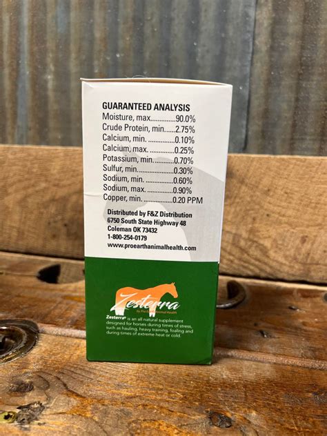 Zesterra 250 Ml Bottle