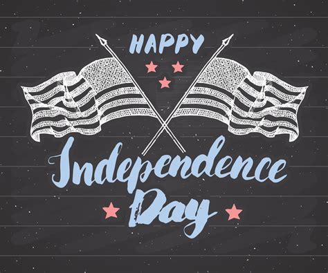 Feliz Día De La Independencia Tarjeta De Felicitación De Ee Uu