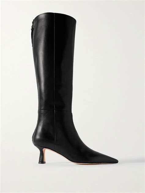 Aeyde Rhea Leather Knee Boots Endource