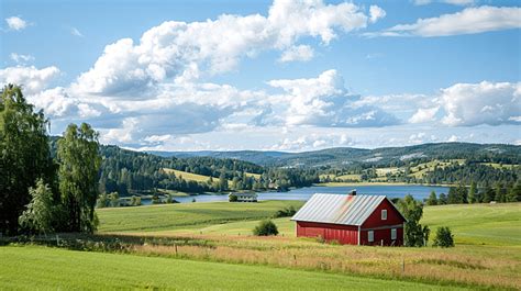 스웨덴의 시골 풍경 시골의 풍경 스웨덴 배경 일러스트 및 사진 무료 다운로드 Pngtree