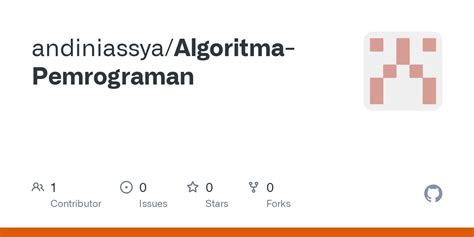 GitHub Andiniassya Algoritma Pemrograman