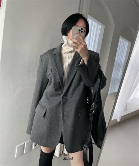 얼죽코3온스 모헤어 울코트 2col 오버핏코트모헤어자켓울자켓울코트겨울아우터빅사이즈고퀄리티 에이블리