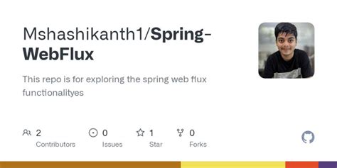 Mallepally Shashi Kanth Varma On Linkedin Github Mshashikanth1spring Webflux This Repo Is
