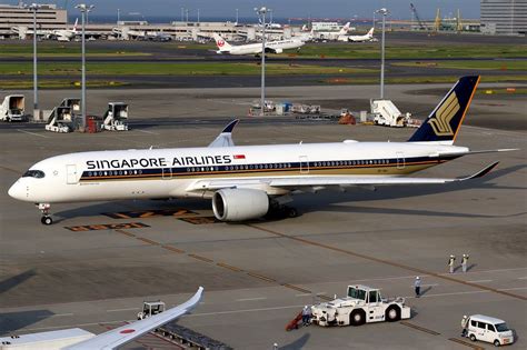 Singapore Airlines Airbus A350 900 9v Smj Tokyo Haneda