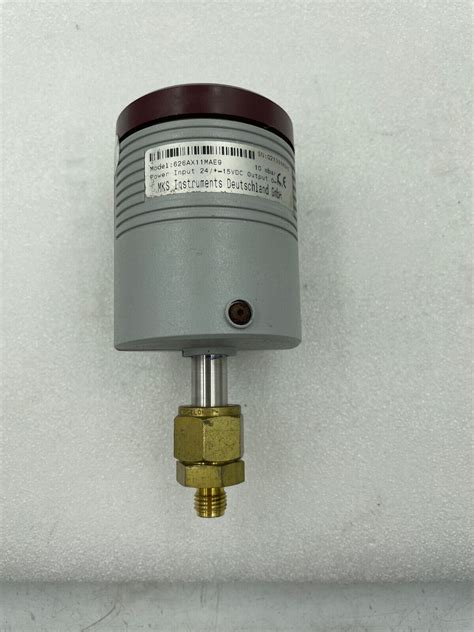 Mks 626ax11mae9 Capacitance Manometer Gauge Novus Ferro Pte Ltd