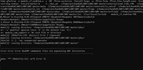 Error In The Compilation Of Wrf · Issue 1730 · Wrf Modelwrf · Github