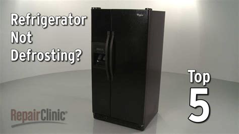 Refrigerator Isnt Defrosting — Refrigerator Troubleshooting Youtube
