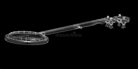 Banjo 5 String Stock Illustration Illustration Of Model 48075043