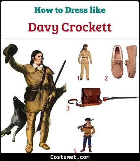 Davy Crockett Costume For Halloween Crockett Cool Costumes Davy