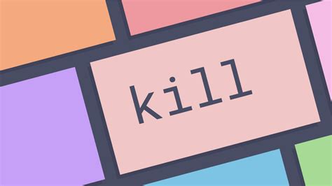 linux and unix kill command tutorial with examples george ornbo