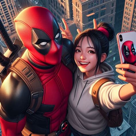 Selfie Time Deadpool Wallpaper Deadpool Selfie Time