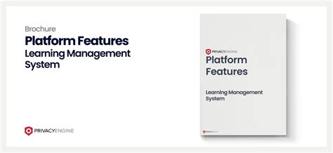 Comprehensive Learning Management System Brochure