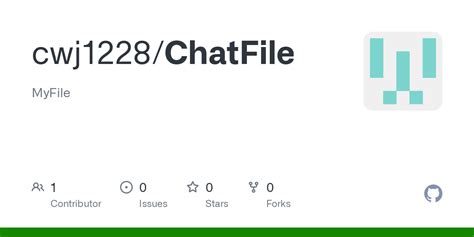 Github Cwj Chatfile Myfile