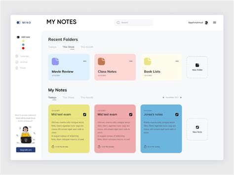 MINO Note Taking App By Sayef Mahmud