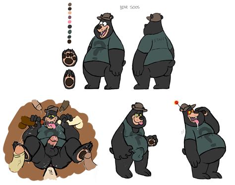 Rule 34 2016 Anal Anothermeekone Anthro Balls Bear Black Fur Bulge