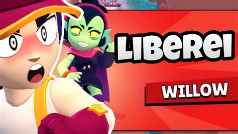 Testei A Nova Brawler Willow Brawl Stars Youtube