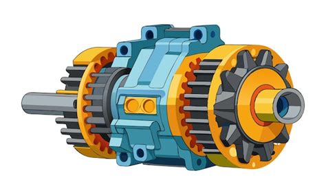 Download Vehicle Gearbox Vector Art Illustration This Design Concept