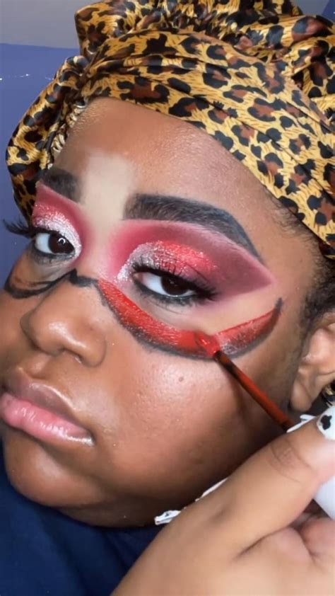 Elastigirl Cosplay Makeup Art Halloween Face Makeup Face Makeup