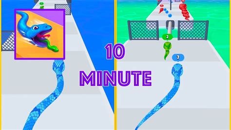 Snake Run Race First Minutes Gameplay Hypercasual YouTube