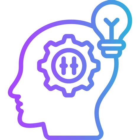 Metacognition Generic Gradient Outline Icon Freepik