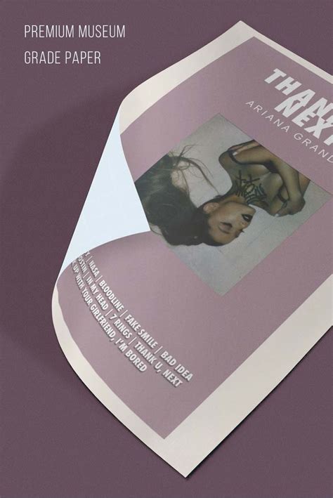 Ariana Grande Album Cover Digital Poster Pack Ariana Grande Album