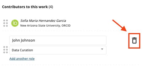 Adding Contributors To Your Work Orcid