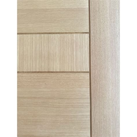 Elite Interior Modern White Oak Solid Wood Door — Lux Doors