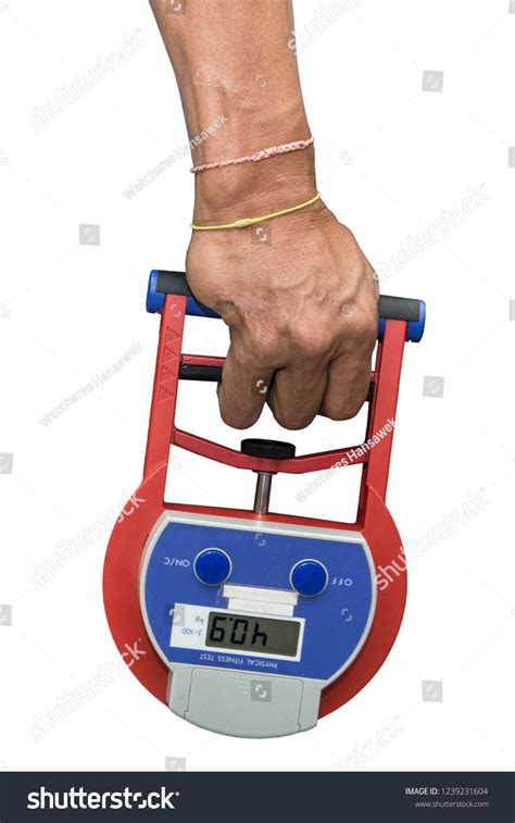 Digital Hand Grip Dynamometer Measuring Values Stock Photo Shutterstock