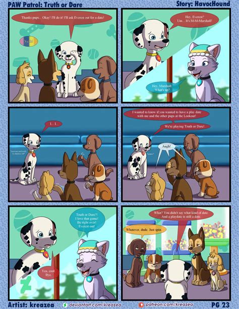 Paw Patrol Comic Truth Or Dare Pg 23 By Kreazea On Deviantart