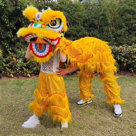 Chinese Lion Dance Costume
