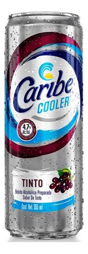 Caribe Cooler Bebida Alcohólica Sabor Vino Tinto Meses Sin Interés