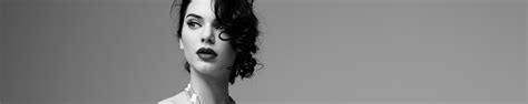 5001x1000 Resolution Kendall Jenner Marilyn Monroe Black And White