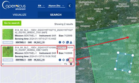 哥白尼数据中心下载sentinel 1（哨兵1号）slc影像 Csdn博客
