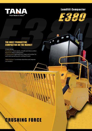 E380 Tana Oy Pdf Catalogs Technical Documentation Brochure