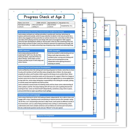 Progress Check At Age 2 Pack Little Learners