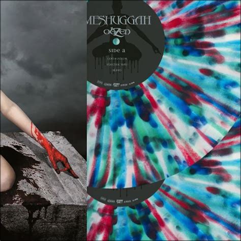 Meshuggah Obzen 15th Anniversary Remastered Clear White Blue