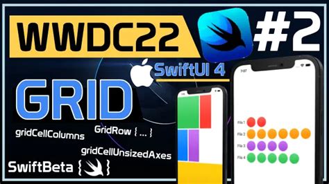 Grids En Swiftui Wwdc22