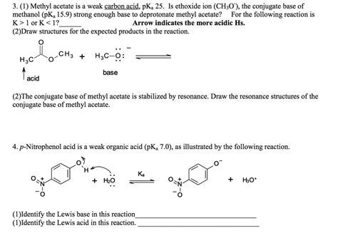 Ch3no2 Lewis Structure Conjugate Acid