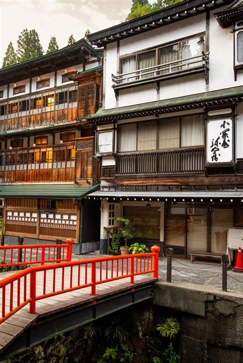 Ginzan Onsen Tohoku Japan One Of The Most Famous Japanese Onsen