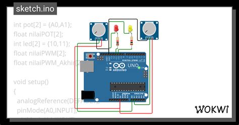 Praktikum 2 Wokwi Esp32 Stm32 Arduino Simulator