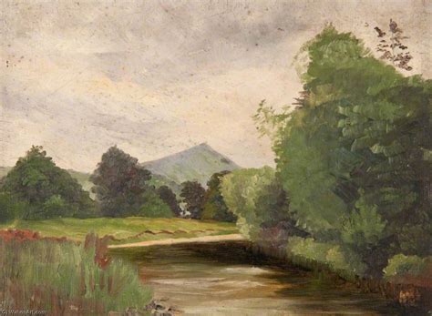 Artwork Replica The Tweed At Peebles 1899 By Robert Lillie 1867 1949