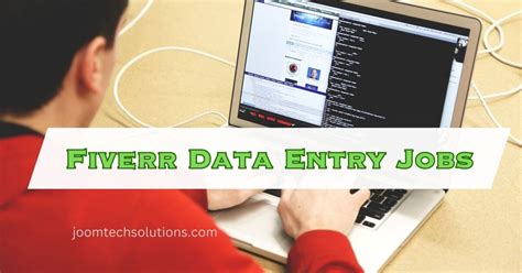 Fiverr Data Entry Jobs A Guide To Getting Started And Succeeding