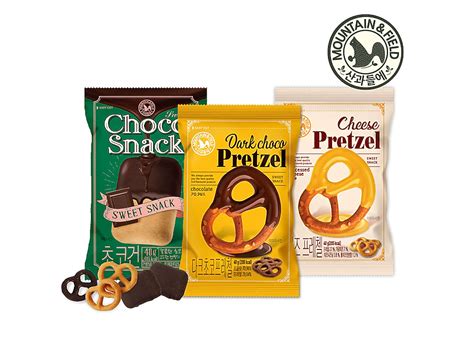 다크초코프레첼 치즈프레첼 초코건 총15봉