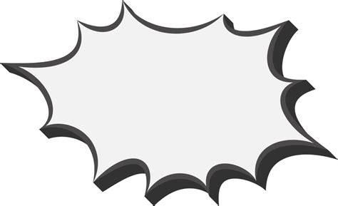 Comic Bubbles Pngs For Free Download