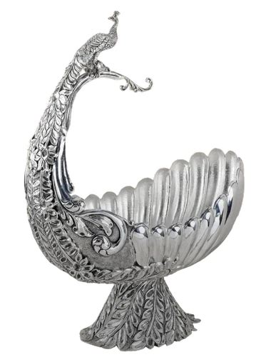 Peacock Silver Fruit Bowl At ₹ 2200piece चांदी का फलों का कटोरा In
