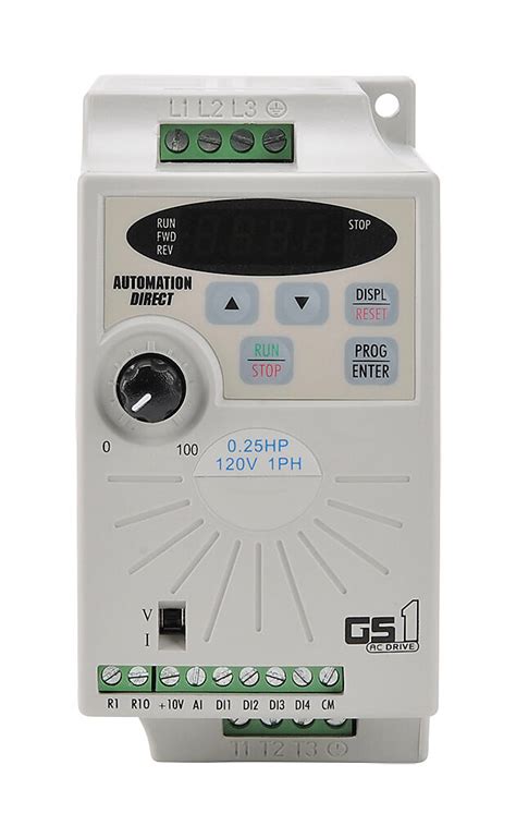 AutomationDirect AC Micro Drive VAC Hp With Phase Input VFD PN GS P